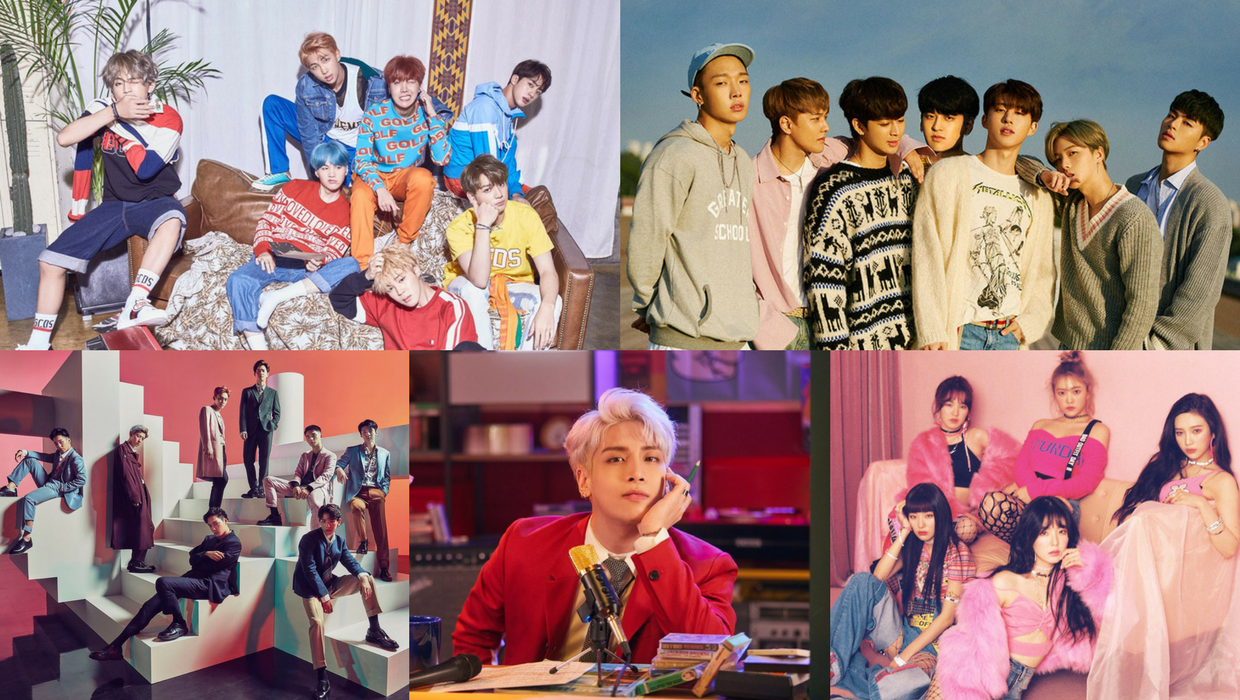 Płyty BTS, Red Velvet, iKON, Jonghyuna i EXO wysoko na liście World ...