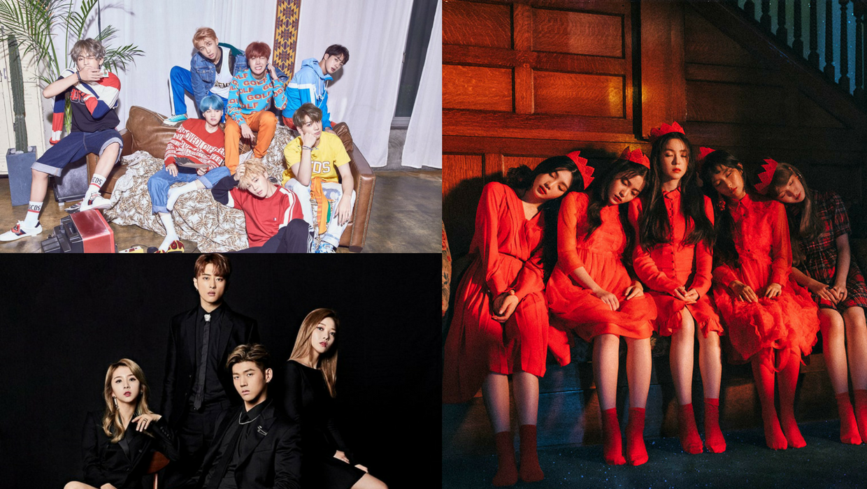 Red Velvet, BTS i KARD wysoko na liście World Albums Billboard | 7POP.pl